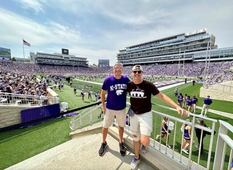 KANSAS STATE - BILL SNYDER FAMILY STADIUM - Andrew's COLLEGE FOOTBALL TOUR