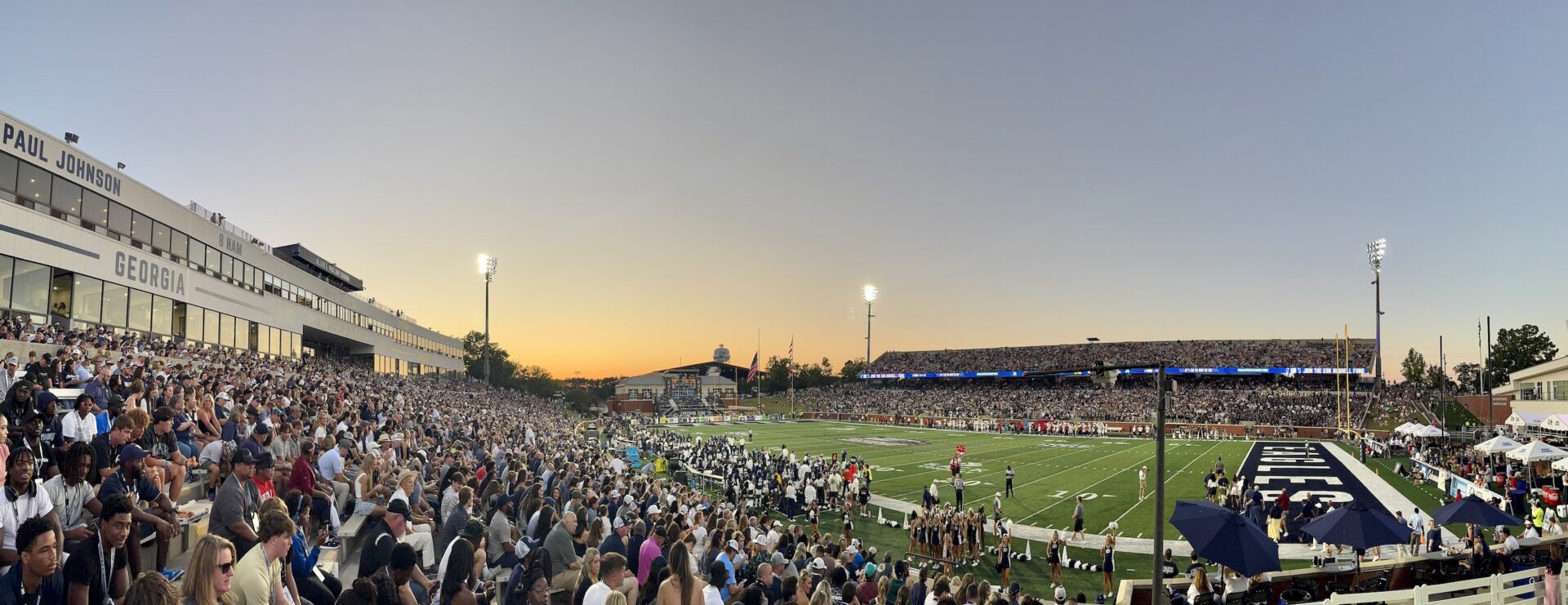 GEORGIA SOUTHERN - PAULSON STADIUM - Andrew's COLLEGE FOOTBALL TOUR